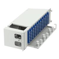 China 96 Cores Fiber Optic Patch Panel 19 Inch Rack Mount ODF for Optical Distribution Frame for sale
