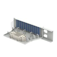 China 96 Cores Fiber Optic Patch Panel 19 Inch Rack Mount ODF for Optical Distribution Frame for sale