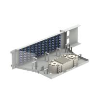 China 96 Cores Fiber Optic Patch Panel 19 Inch Rack Mount ODF for Optical Distribution Frame for sale