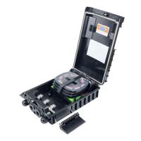 China SC Connector Fiber Optic Termination Box for Outdoor IP65 Wall Pole Mount Access for sale