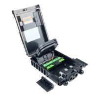 China SC Connector Fiber Optic Termination Box for Outdoor IP65 Wall Pole Mount Access for sale