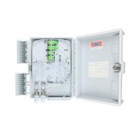 China 16 Ports SC Fiber Optic Termination Box IP65 FTTH Outdoor Network Distribution for sale