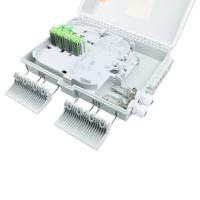 China 16 Ports SC Fiber Optic Termination Box IP65 FTTH Outdoor Network Distribution for sale