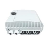 China 16 Ports SC Fiber Optic Termination Box IP65 FTTH Outdoor Network Distribution for sale