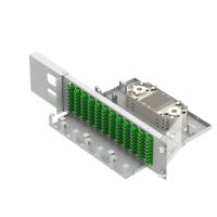 China 19 Inch Fiber Optic Equipment LC APC Type 96 Cores Swing Optical Patchpanel with 5 Time for sale