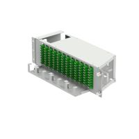 China 19 Inch Fiber Optic Equipment LC APC Type 96 Cores Swing Optical Patchpanel with 5 Time for sale