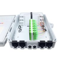China 16 Core Fiber Optic Splice Closure Termination Box 420x320x130 mm for FTTH Network for sale