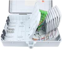 China 16 Core Fiber Optic Splice Closure Termination Box 420x320x130 mm for FTTH Network for sale