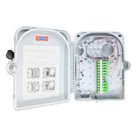 China 16 Core Splitter Model Fiber Optic Termination Box SC Connector IP65 Waterproof for sale
