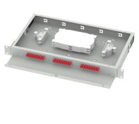 China Best 24 Ports FC UPC Optical Distribution Frame 19 Inch Patch Panel for Network FTTX 5 for sale
