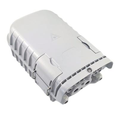 China 16 Port FTTH Fiber Optic Terminal Box IP65 Wall Pole Mount 285x180x100mm for FTTx for sale