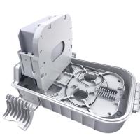China 16 Port FTTH Fiber Optic Terminal Box IP65 Wall Pole Mount 285x180x100mm for FTTx for sale