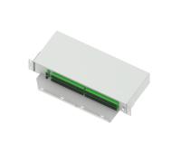 China 19 Inch Fiber Optic Splitter Patch Panel Sub ODF Swing Type APC SC 1x64 for FTTH for sale