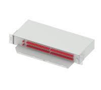 China 19-Inch FC UPC Swing Optic Fiber Patchpanel Sub-ODF 44x482x265mm for Network Splitter for sale