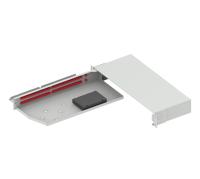 China 19-Inch FC UPC Swing Optic Fiber Patchpanel Sub-ODF 44x482x265mm for Network Splitter for sale