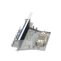 China Data Center 19 Inch Swing Type 96 Cores SC UPC Fiber Optic Patchpanel Optical Equipment 5 for sale