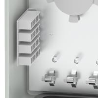 China 48 Cores FTTH Outdoor Fiber Optic Terminal Box IP65 Wall Pole Mount SMC for sale