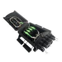 China FTTH Aerial Application Fiber Optic Termination Box IP65 with 8 Cores Wall Pole Mount for sale