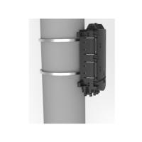 China FTTH Aerial Application Fiber Optic Termination Box IP65 with 8 Cores Wall Pole Mount for sale