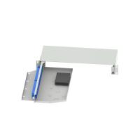 China 19inch Swing Type SC UPC Fiber Optic Splitter for Network FTTH Optical Fiber Patchpanel for sale