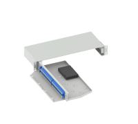 China 19inch Swing Type SC UPC Fiber Optic Splitter for Network FTTH Optical Fiber Patchpanel for sale