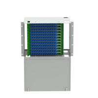 China 144 Ports Fiber Patch Panel E2K Type 19 Inch Rack Mount FTTH Indoor Data Center for sale