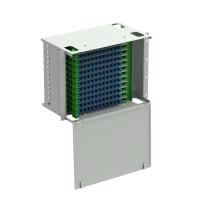 China 144 Ports Fiber Patch Panel E2K Type 19 Inch Rack Mount FTTH Indoor Data Center for sale
