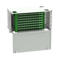 China 96 Ports SC Type Optical Fiber Distribution Patch Panel 19 Inch 266mm Rack Mount ODF for sale