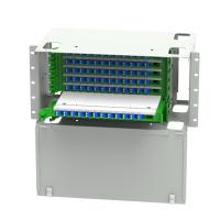 China LC Type 96 Ports Fiber Patch Panel for Network FTTH Distribution in Data Center ODF for sale