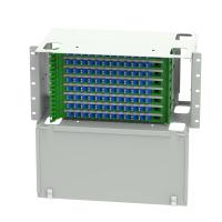 China LC Type 96 Ports Fiber Patch Panel for Network FTTH Distribution in Data Center ODF for sale