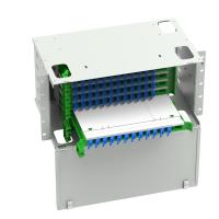 China Fiber Optic Equipment for FTTX and Data Center E2K Type 96 Ports Patchpanel at Best for sale