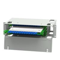 China E2000 48 Port Fiber Optic Patch Panel 122x482x255mm 19 Inch Rack Mount ODF for sale