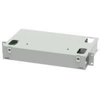 China 24 Port SC Fiber Optic Distribution Patch Panel 19 Inch Rack Mount 70x482x255mm for sale