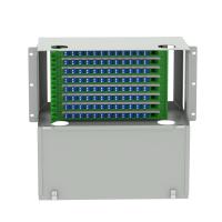 China White LC Type 96 Ports Optic Fiber Distribution Patchpanel for Fiber Optic Equipment for sale