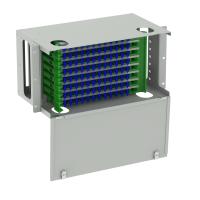 China 96 Ports Optic Fiber Distribution Patchpanel for Sub Optic Distribution Frame in White for sale