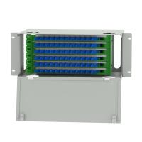 China Fiber Optic Equipment E2K Type 72 Port Optic Fiber Distribution Patchpanel 5 Data Center for sale