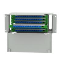 China Fiber Optic Equipment E2K Type 72 Port Optic Fiber Distribution Patchpanel 5 Data Center for sale