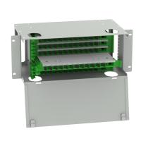 China 72 Port SC Fiber Optic Patch Panel 19 Inch Rack Mount ODF FTTX Distribution for sale