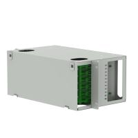 China 72 Port SC Fiber Optic Patch Panel 19 Inch Rack Mount ODF FTTX Distribution for sale