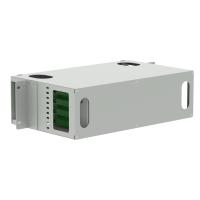 China 48 Ports Fiber Optic Distribution Patch Panel 19 Inch Rack Mount FSP-S6 Series for FTTX for sale