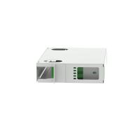 China 24 Port Fiber Optic Distribution Patch Panel 19 Inch Rack Mount 70x482x255mm for FTTX Data Center for sale
