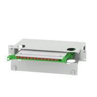 China 24 Port FC Fiber Optic Patch Panel 19 Inch Rack Mount 70x482x255mm ODF for sale