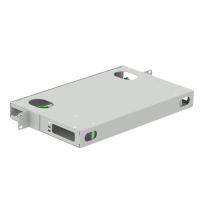 China Affordable GRAY LC Type 12 Ports Fiber Optic Distribution Patchpanel for Data Center for sale