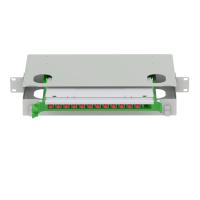 China FTTX Data Center FC Type 12 Port Optic Fiber Distribution Patchpanel for Performance for sale