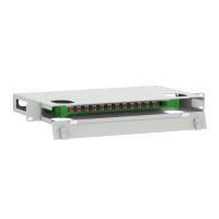 China FTTX Data Center FC Type 12 Port Optic Fiber Distribution Patchpanel for Performance for sale