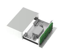 China Data Center FTTX SC Type 96 Ports Optic Fiber Distribution Patchpanel Fiber Optic Equipment for sale