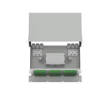 China Data Center FTTX SC Type 96 Ports Optic Fiber Distribution Patchpanel Fiber Optic Equipment for sale