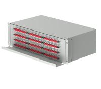 China FC Type 96 Ports Optic Fiber Distribution Patchpanel for Network in FTTX Data Center for sale