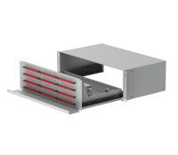 China FC Type 96 Ports Optic Fiber Distribution Patchpanel for Network in FTTX Data Center for sale