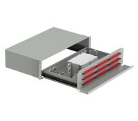 China FC Type 72 Ports Optic Fiber Distribution Patchpanel for FTTX in Advanced ODN Network for sale